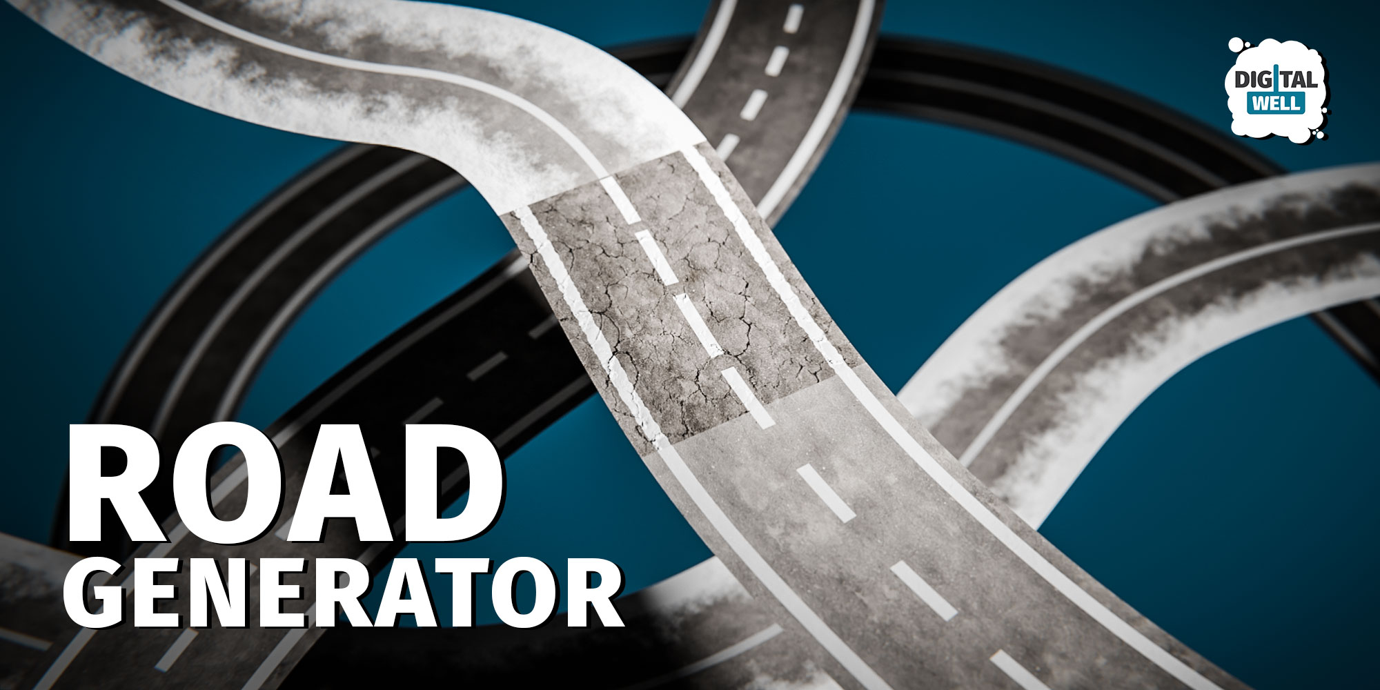 Procedural Road Generator - Blender Market