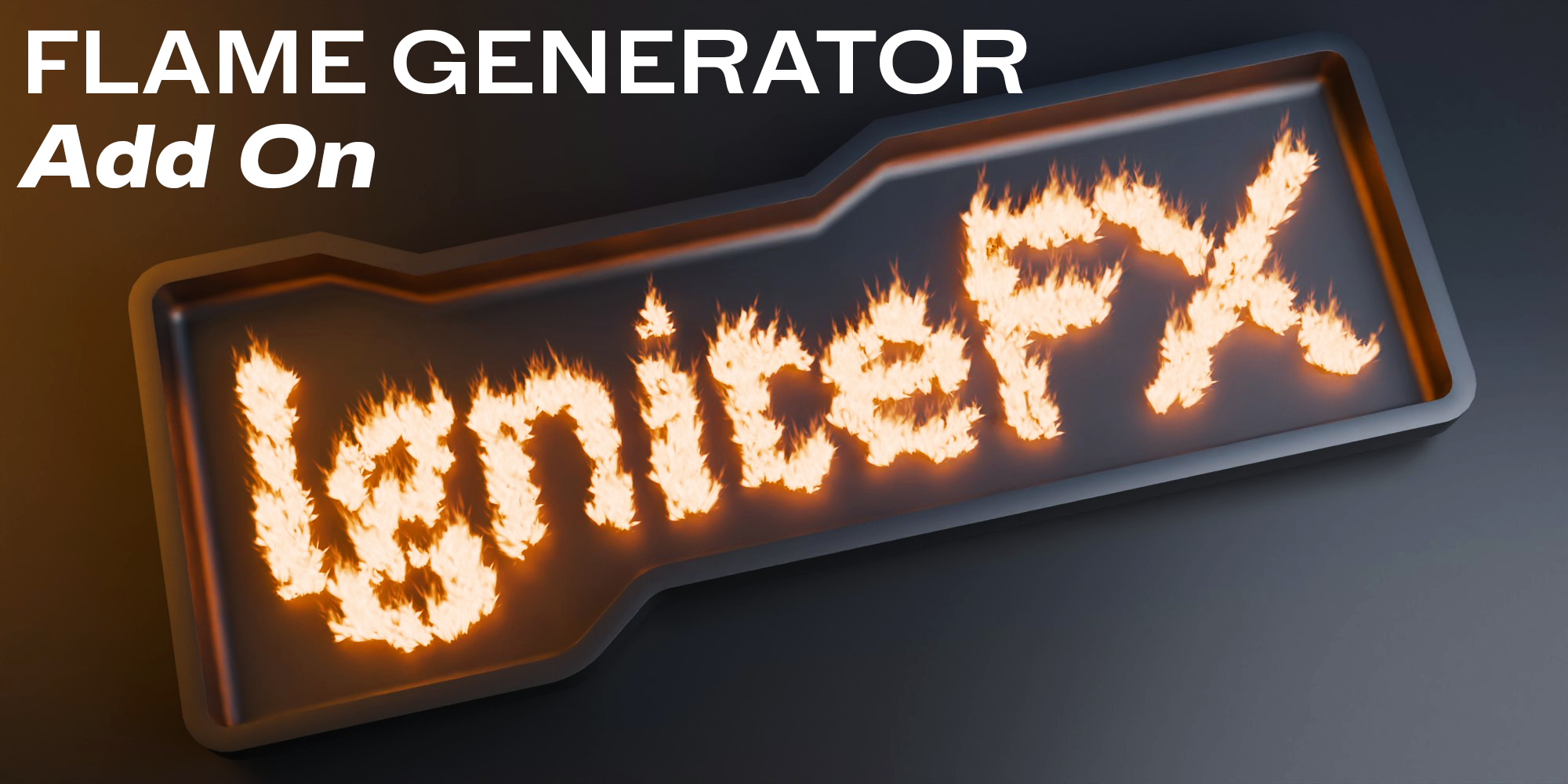 IgniteFX Flame Generator - Blender Market