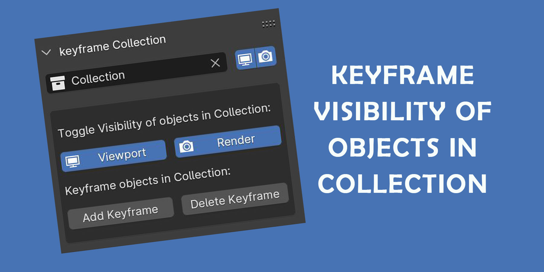 Keyframe Collection - Blender Market