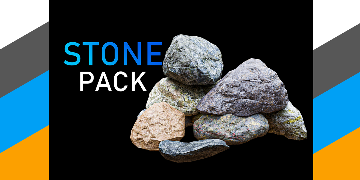 Stone Pack - Blender Market