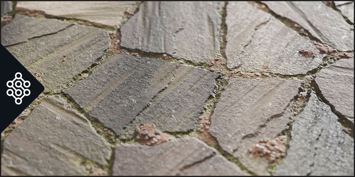 Procedural Flagstone Material - Blender Market