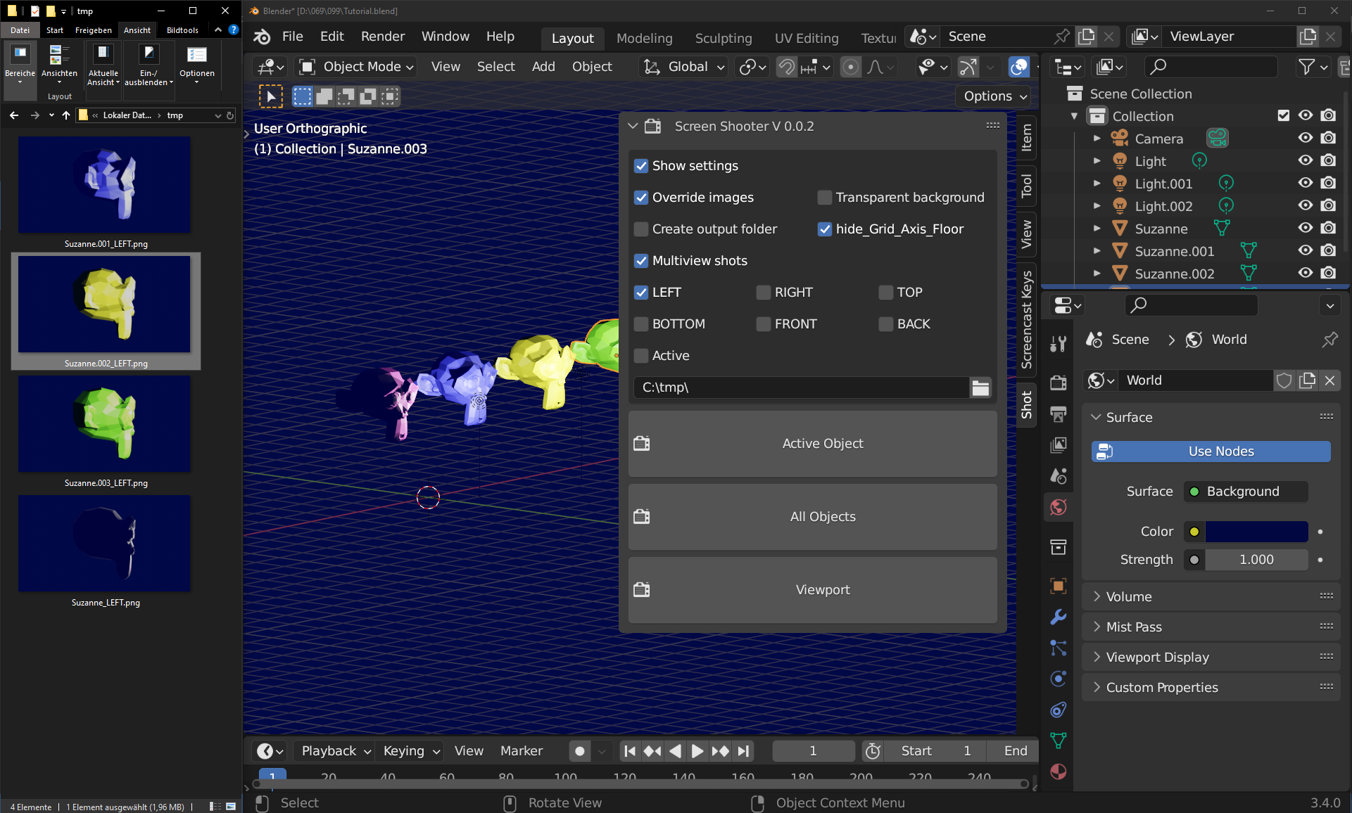 Blender Screenshooter - Blender Market