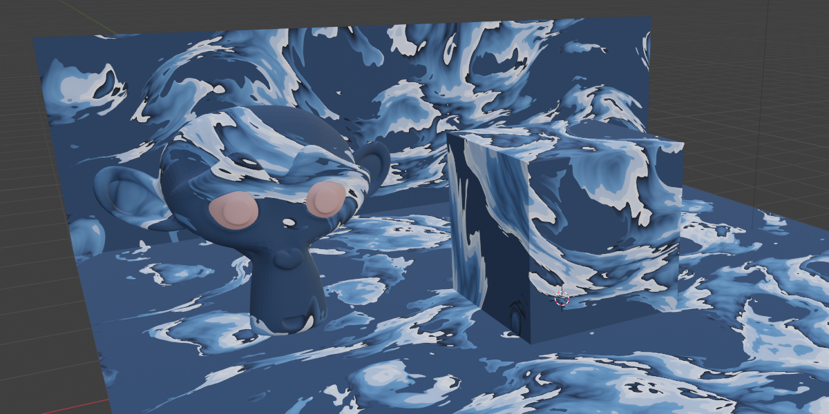 Water Toon Animated Texture - Blender Market