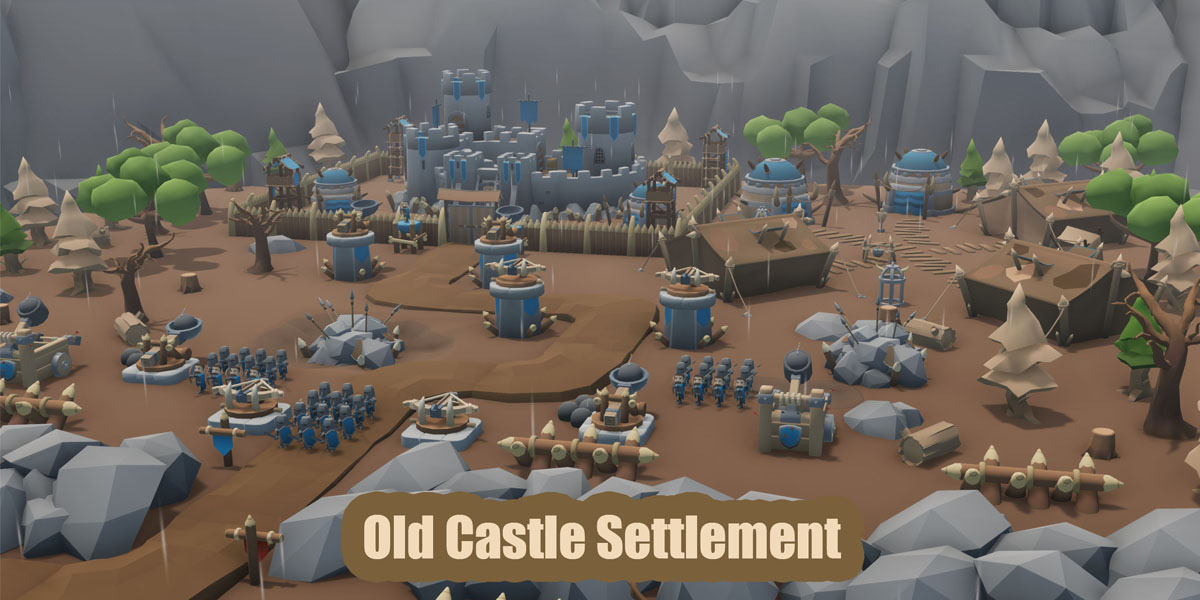 Stone Settlement Defence City - Blender Market