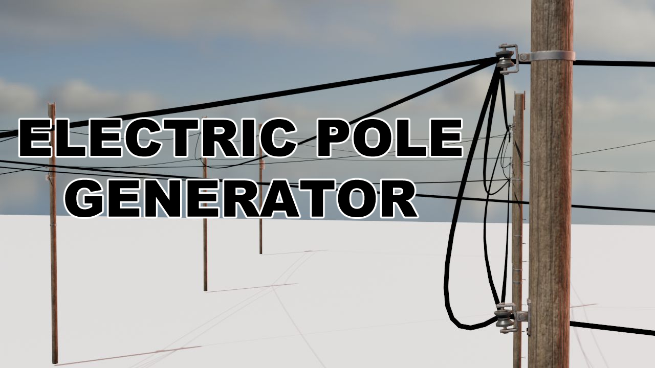 Simple Electric grid generator - Blender Market