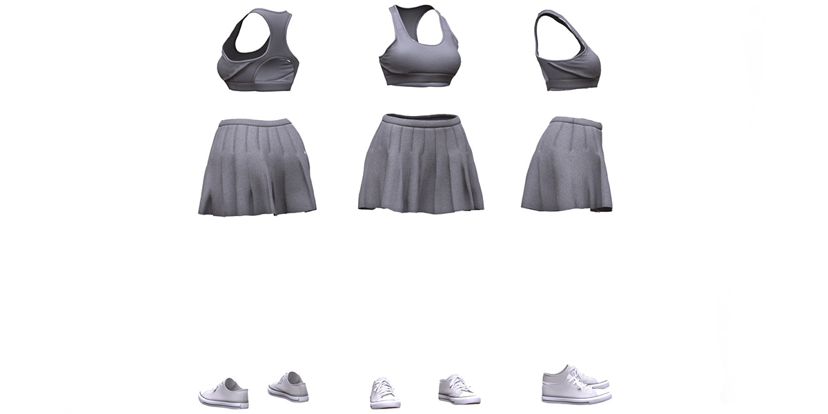 Female Summer Outfit 4 - Blender Market