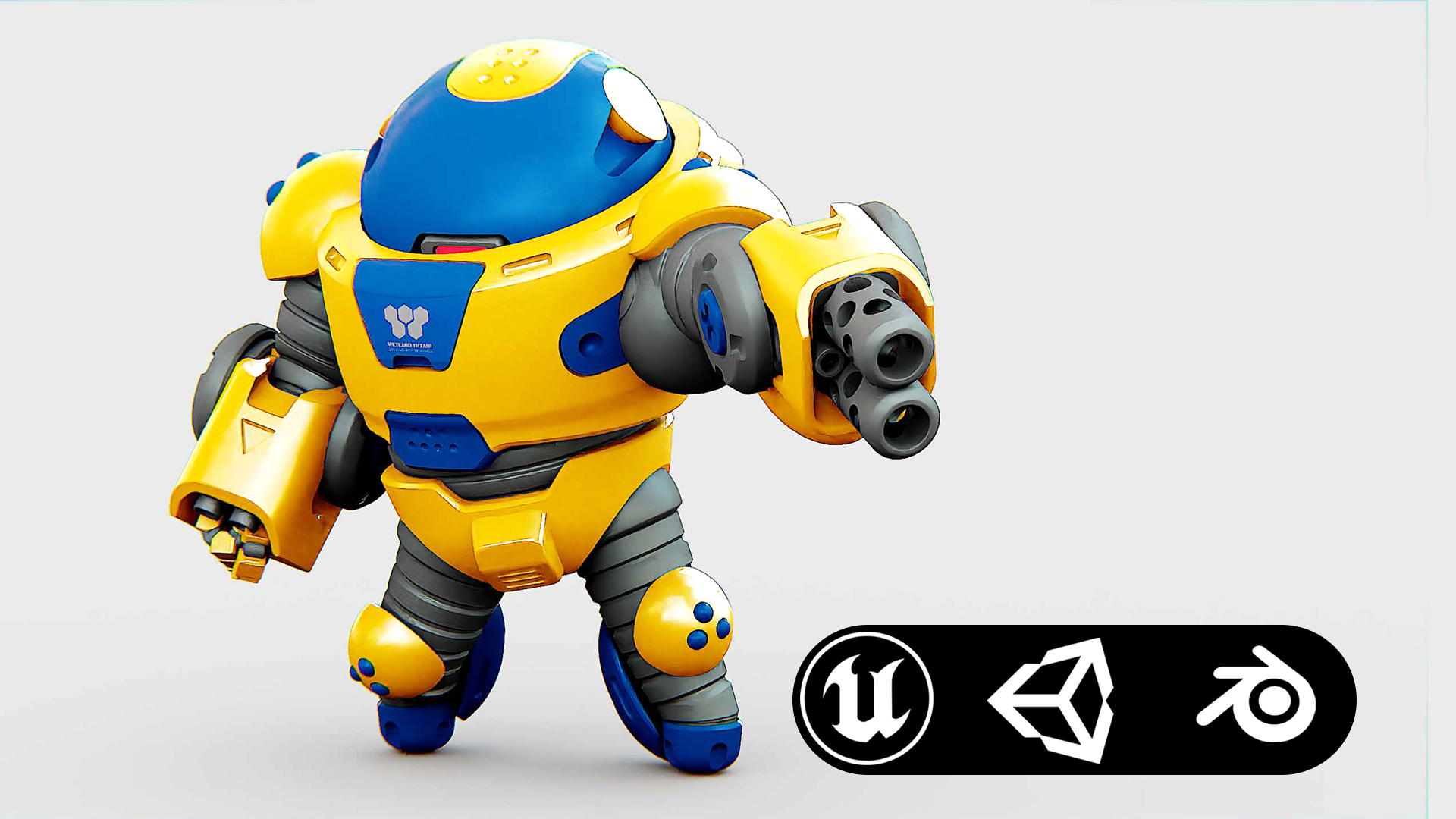 TOY BOT ARNOLD Auto-Rig Pro Rigged For Mixamo, Unreal Engine Unity ...