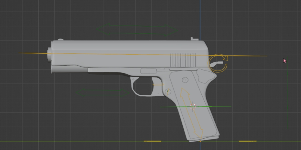 Generic Gun rig - Blender Market