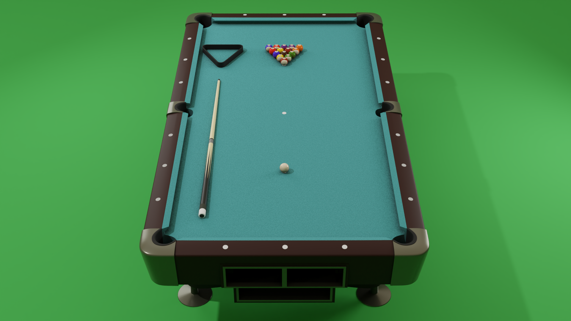 Billiard set - Blender Market