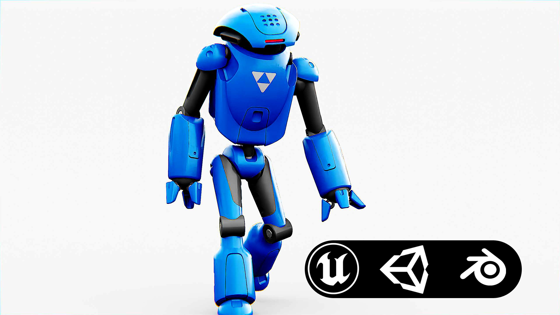 UTILITY BOT SOPHIE Auto-Rig Pro Rigged For Mixamo, Unreal Engine Unity ...