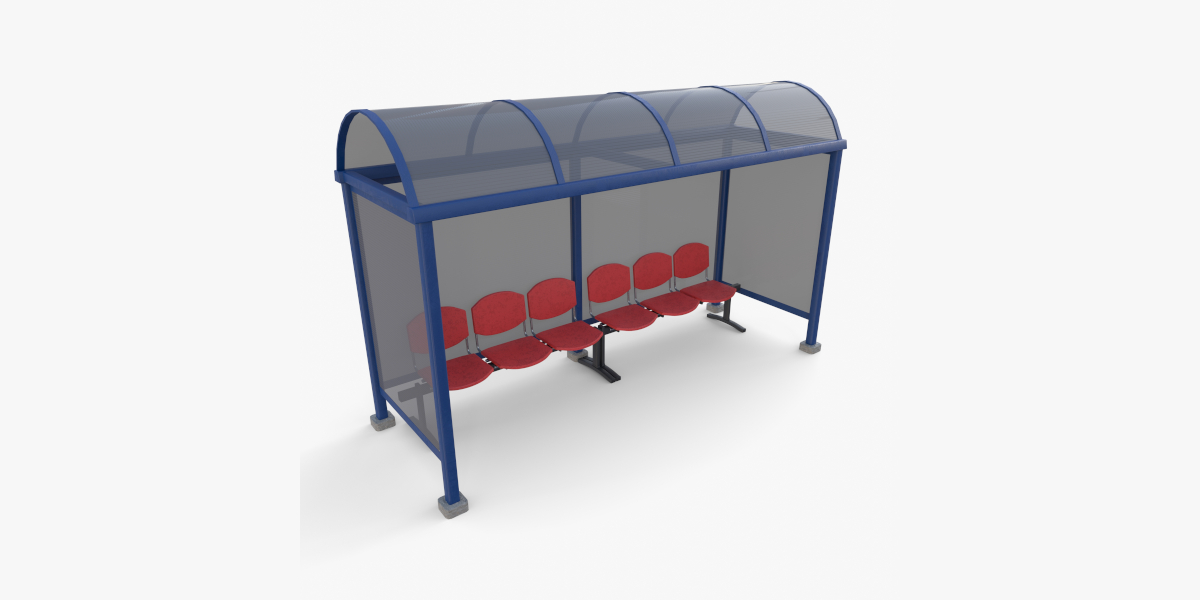 Bus stop V2 - Blender Market