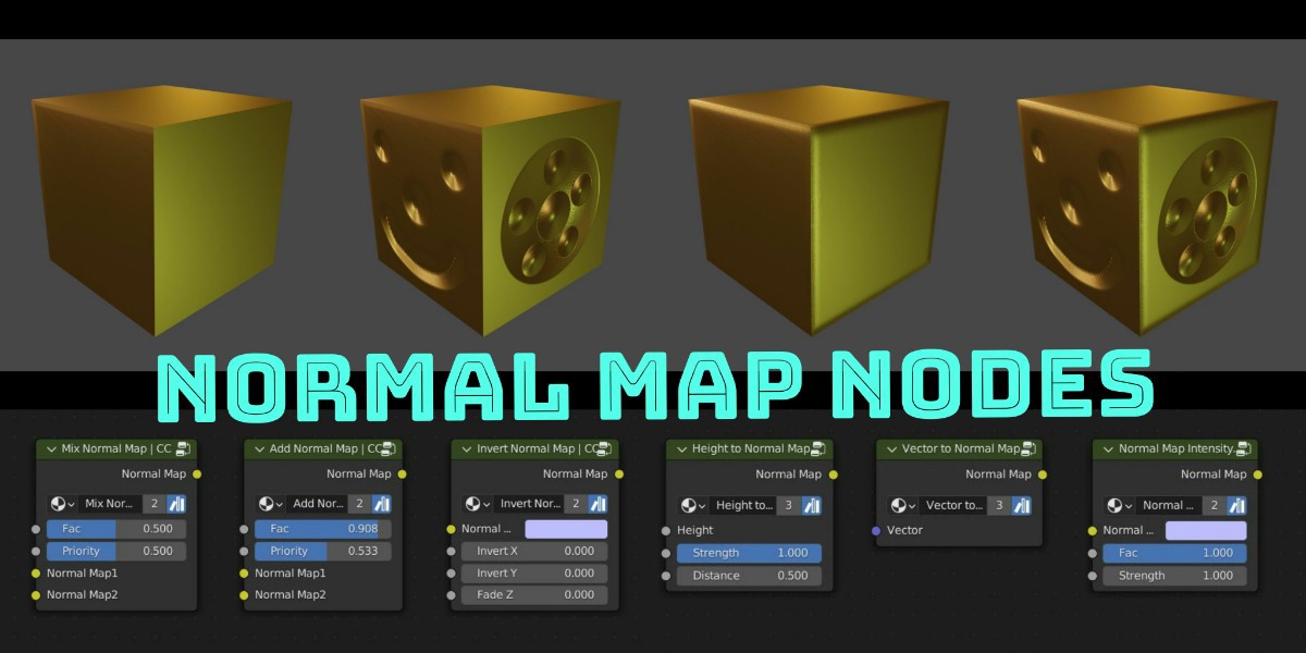 Normal Map Node tools - Blender Market