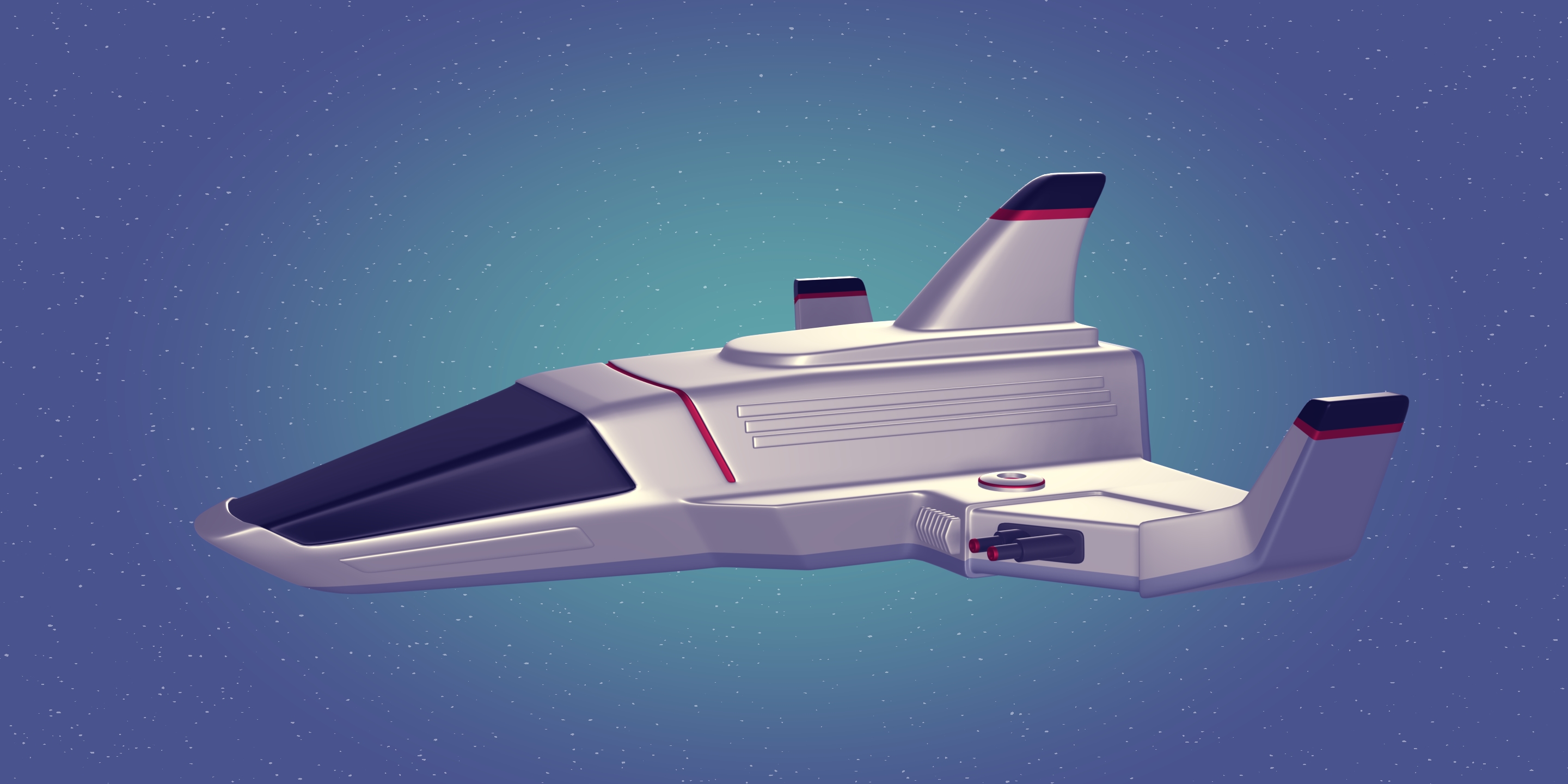 Spaceship - Blender Market