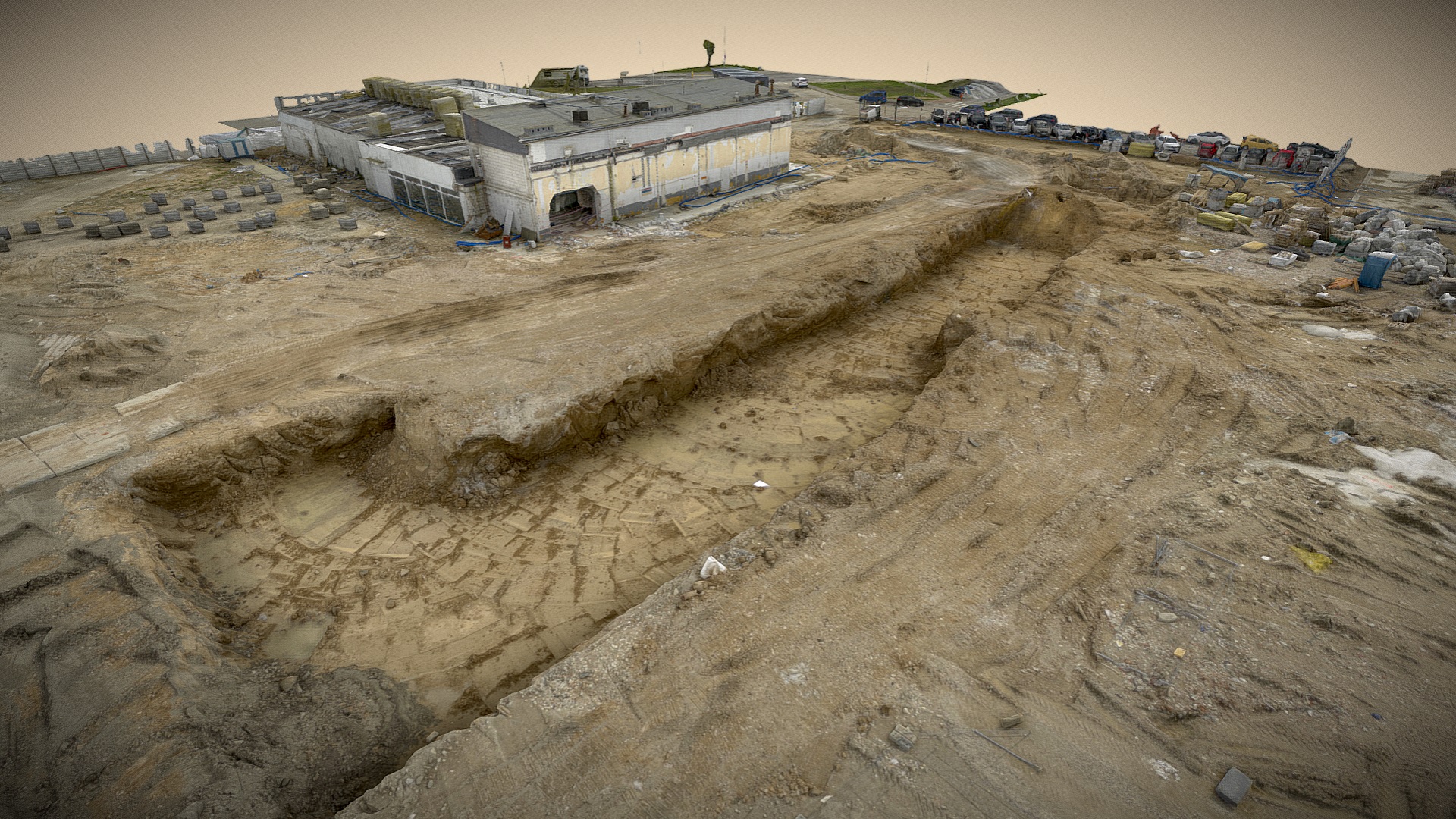 Construction site - demolition - Blender Market