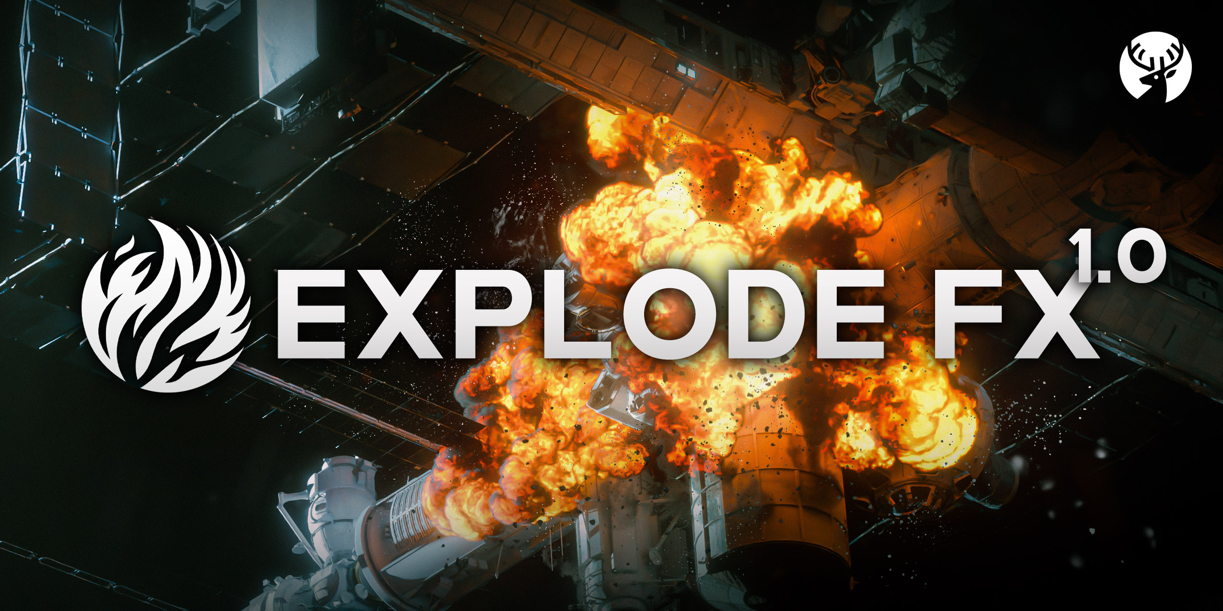 【アドオン紹介】Explode Fx – 370種以上の炎/煙/爆発アセットライブラリ！ | CGbox