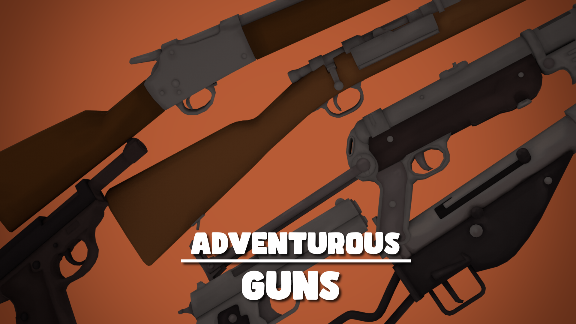 Adventurous - WW2 Guns - Volume 1 - Rigged & Animated - Blender Market