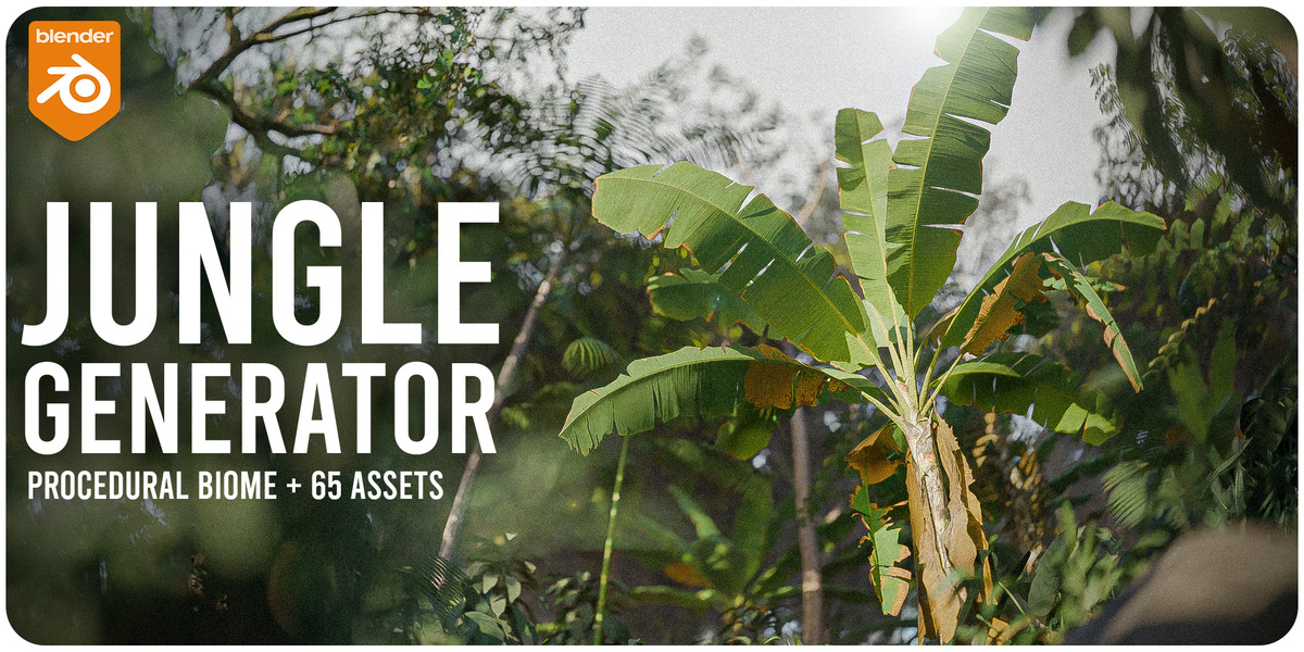 Jungle Biome Generator - Blender Market