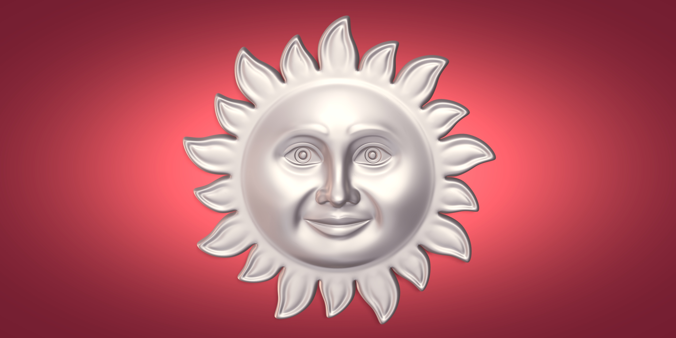 Sun Face - Blender Market