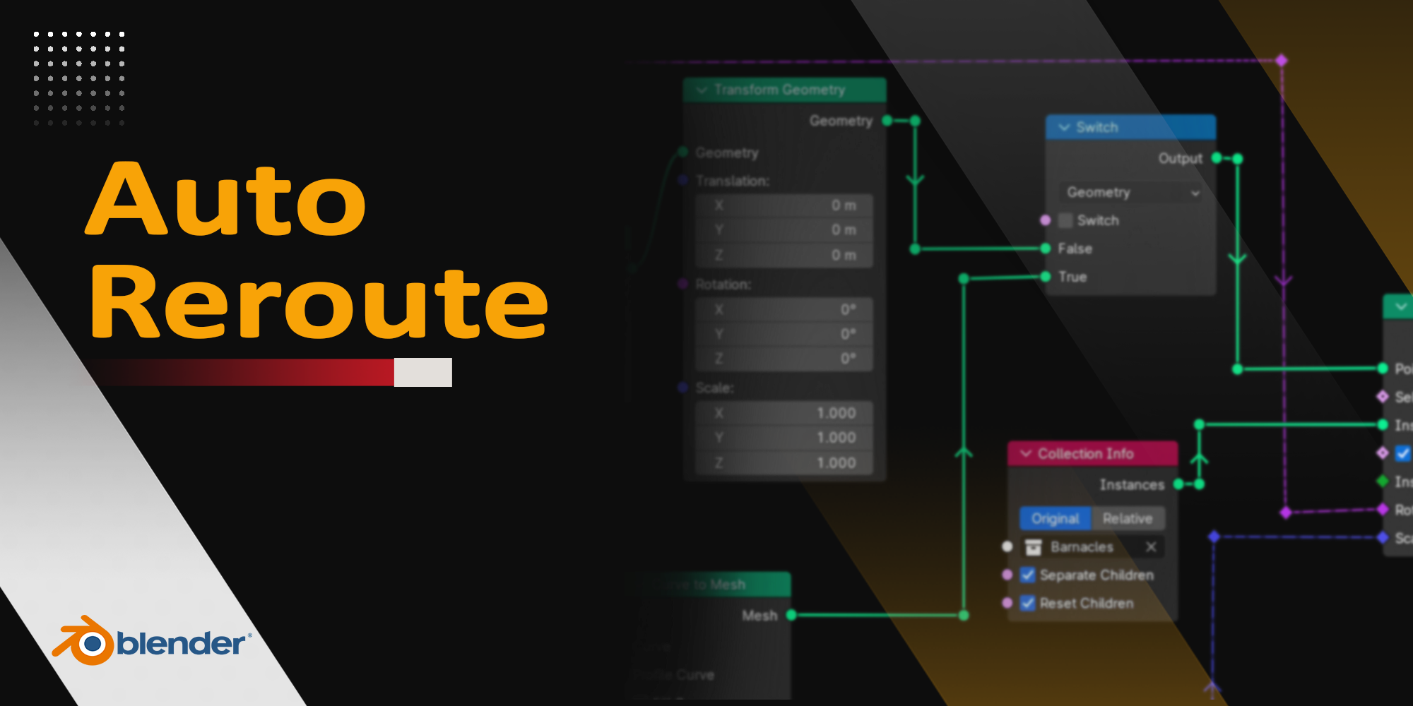 Auto Reroute - Blender Market