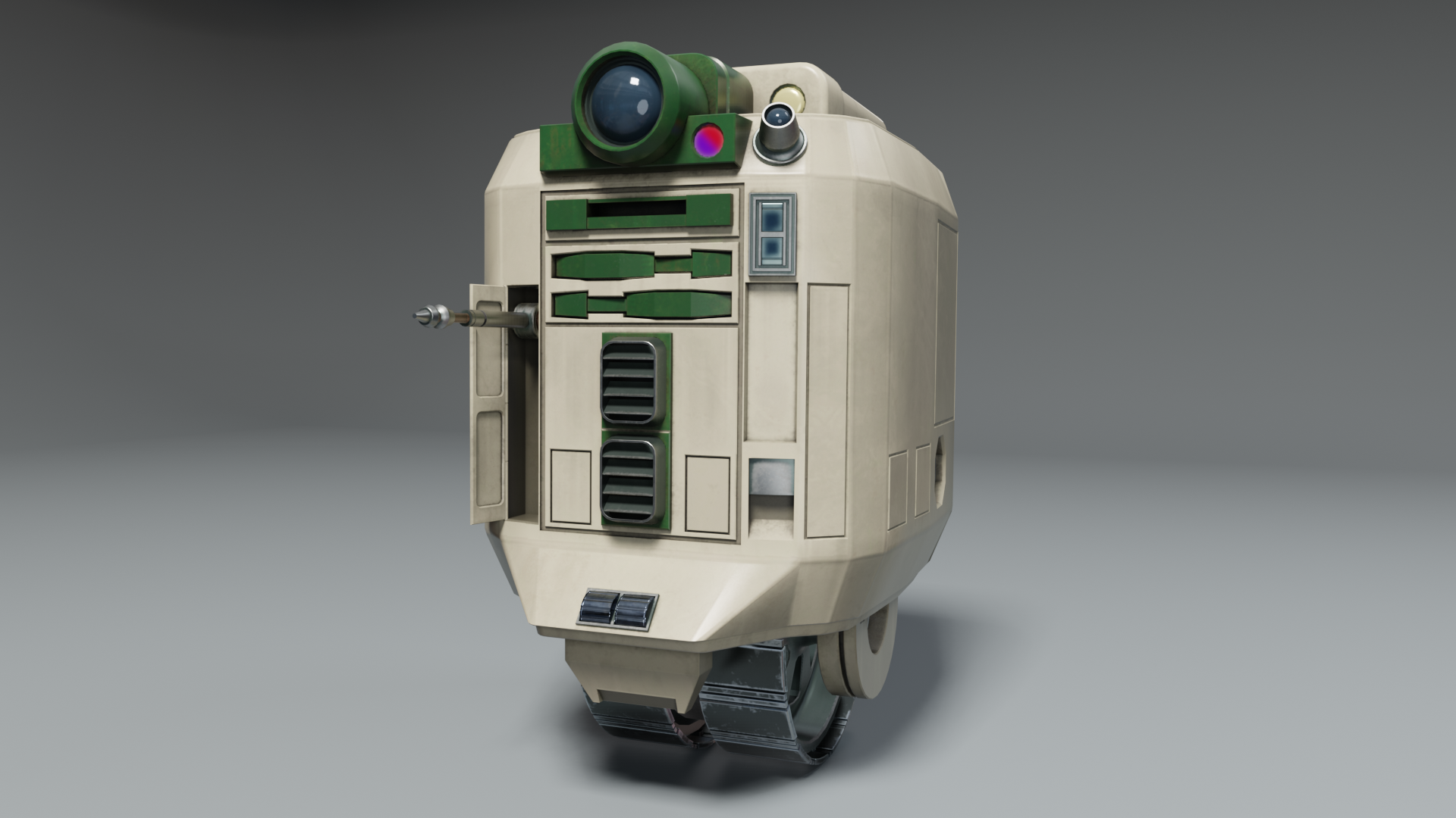 S-19 Astromech Star Wars - Blender Market