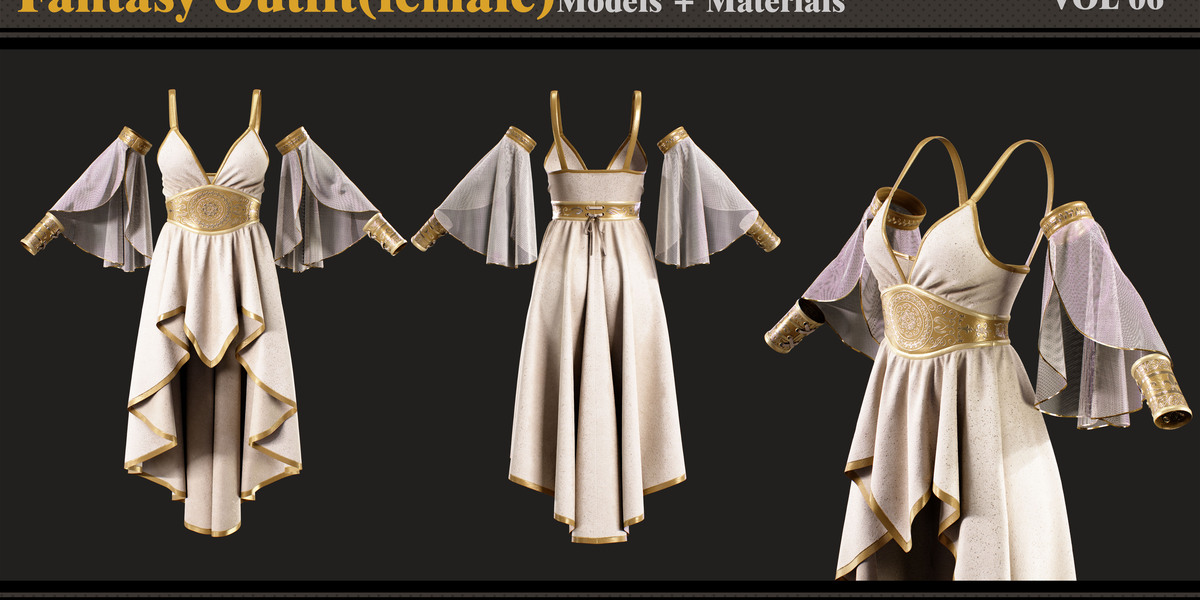 Fantasy Outfit 06 - Blender Market