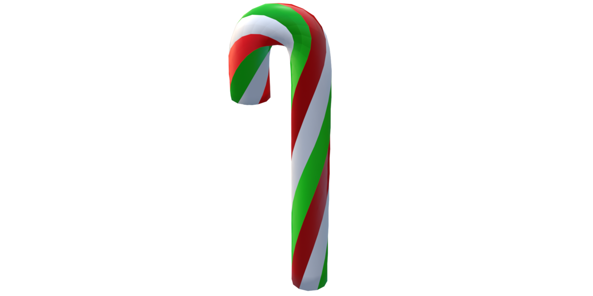 Low Poly Christmas candy 3D Model - Blender Market