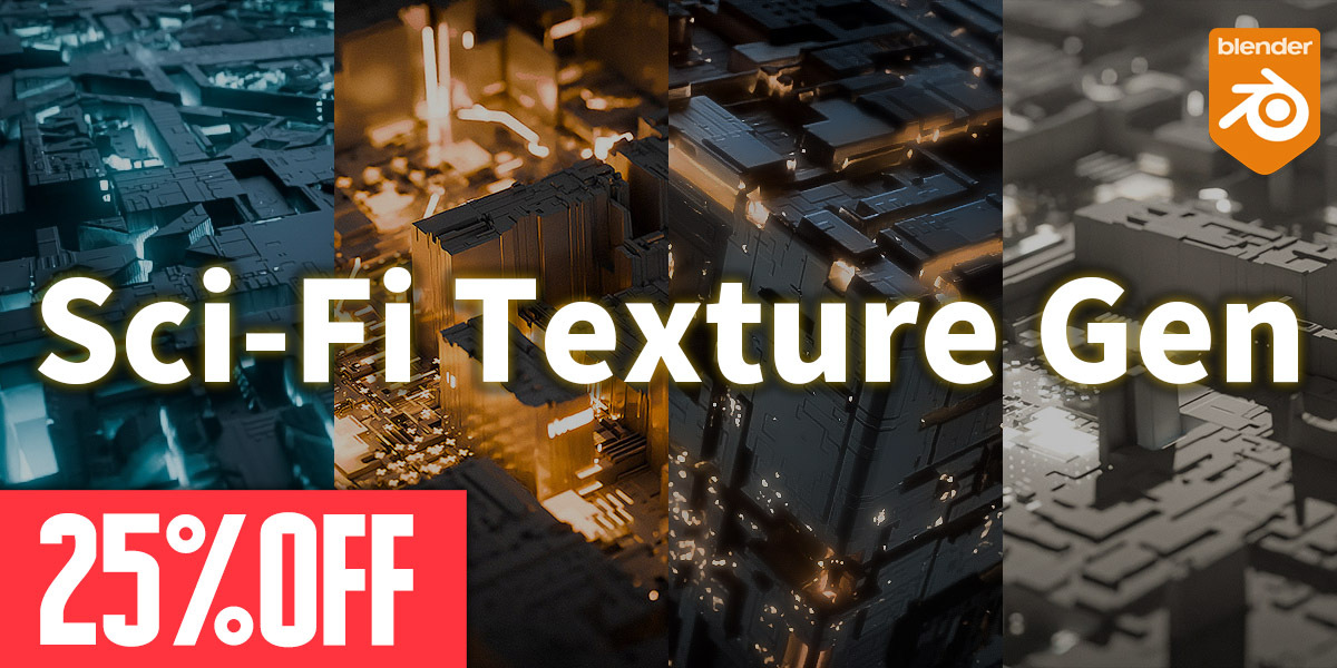SciFi Texture Gen (STG) - Blender Market