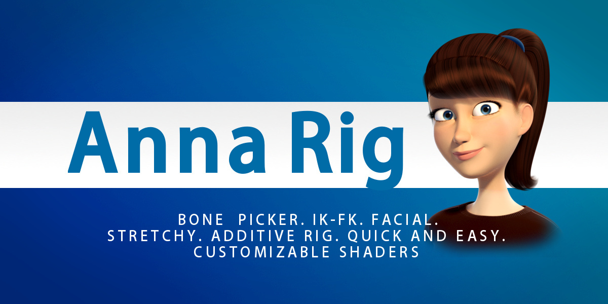 Anna rig - Blender Market