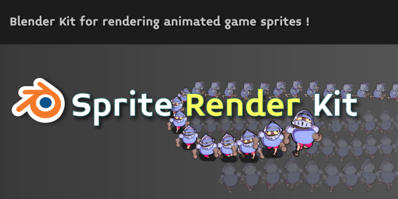 Sprite Render Kit - Blender Market