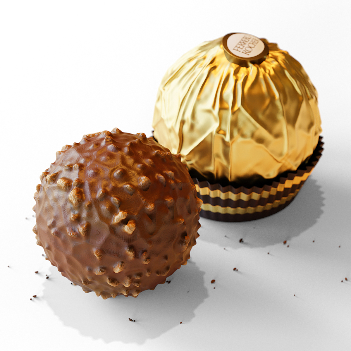 Ferrero Rocher with Package - Blender Market