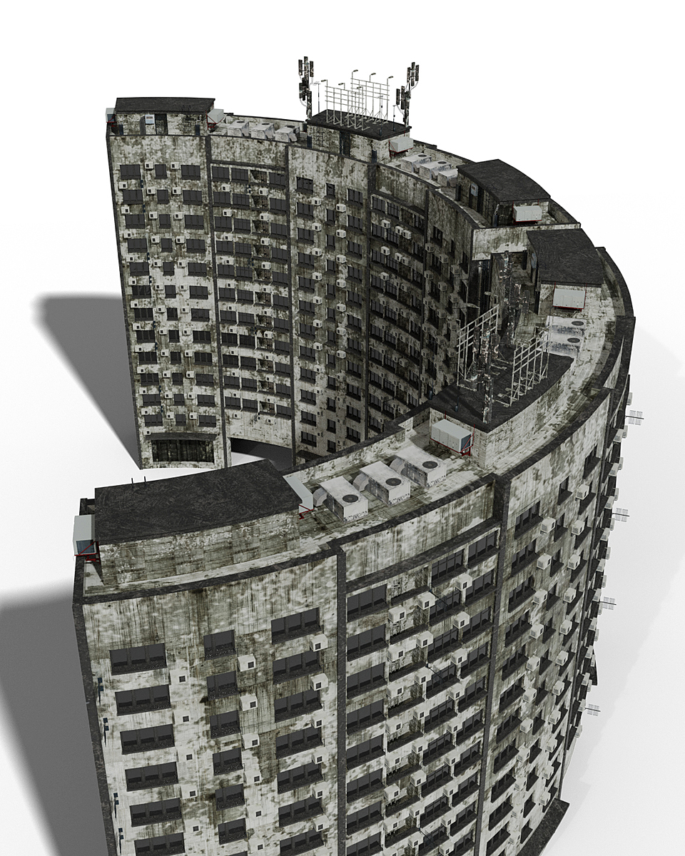Soviet City Building Medium #1: From the Citybuilder3d asset add-on ...