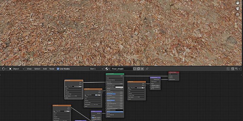 Ultra realistic Ground with sawdust - Blender Market