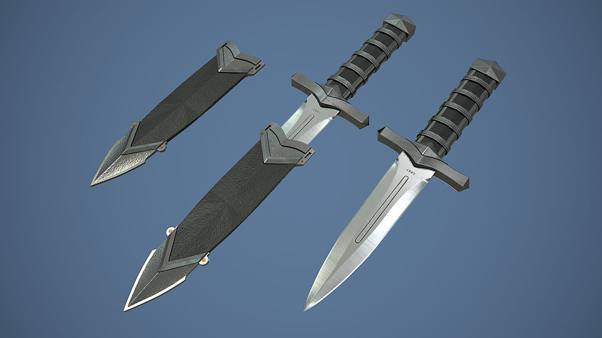 Dagger - Blender Market