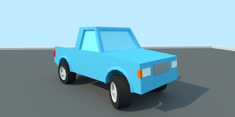 Low poly Vehicles - Blender Market