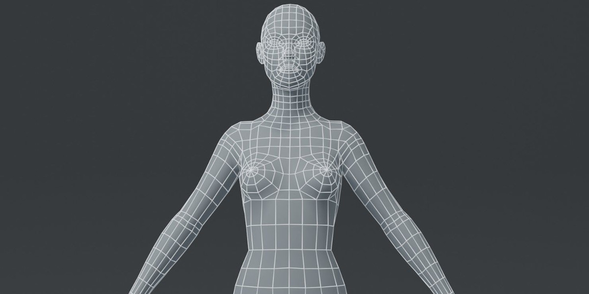Human Body Base Mesh 10 3D Models Pack - Blender Market