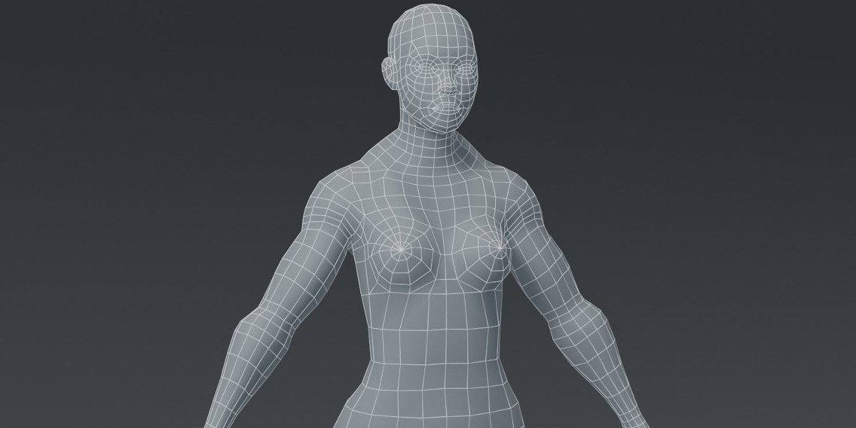 Human Body Base Mesh 10 3D Models Pack - Blender Market