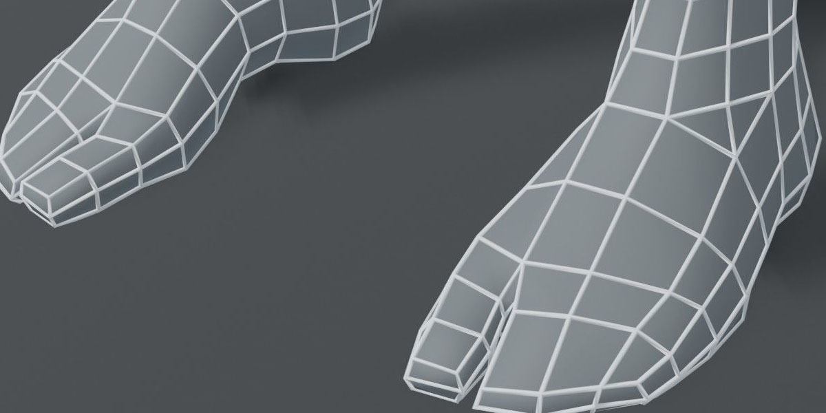 Male and Female Body Base Mesh 3D Model - Blender Market