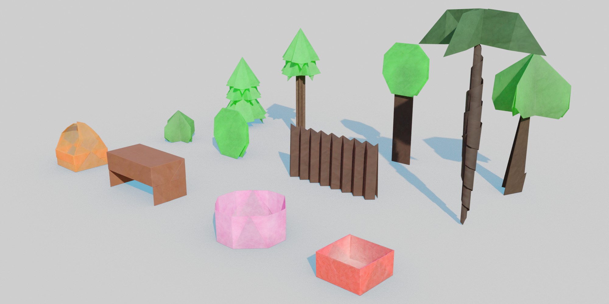 Origami Pack - Blender Market