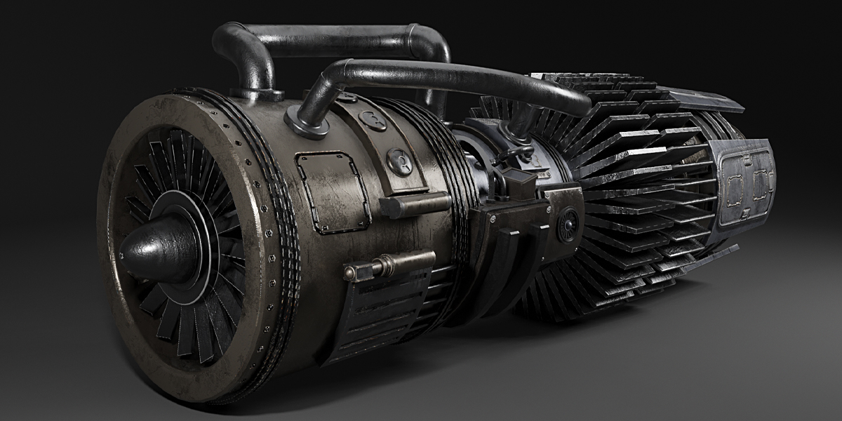 Jet Engine - Blender Market