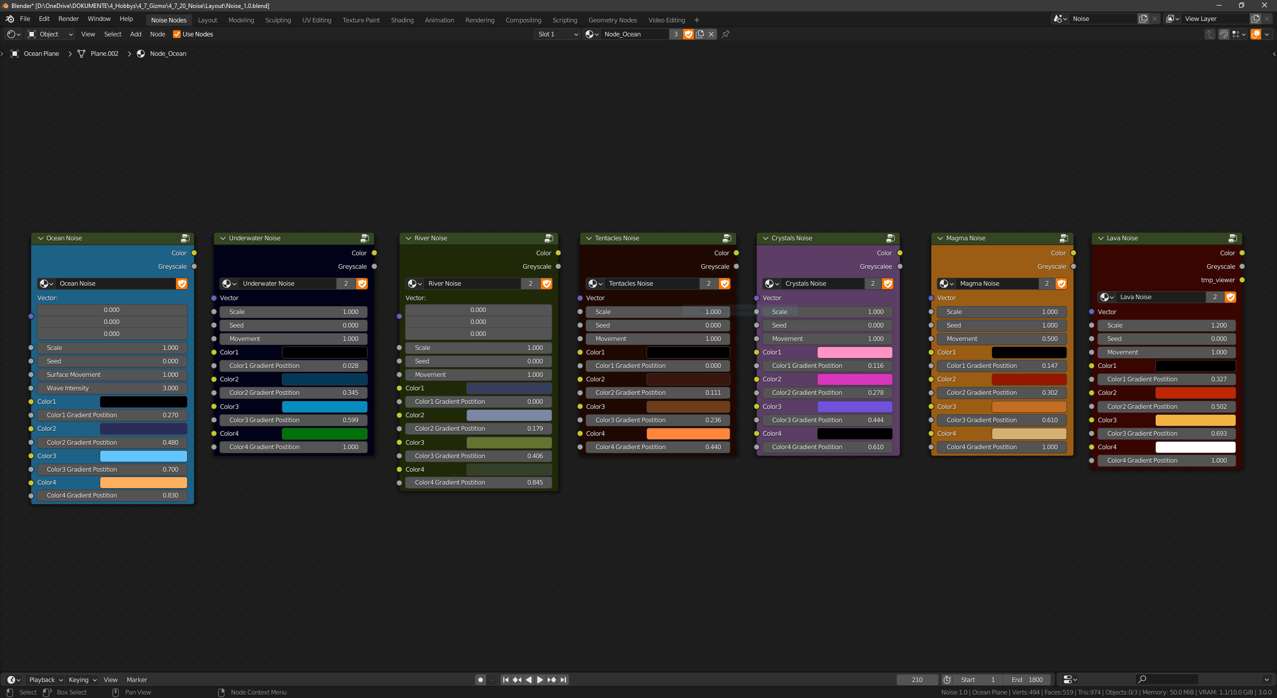 Procedural Noise Tool - Blender Market