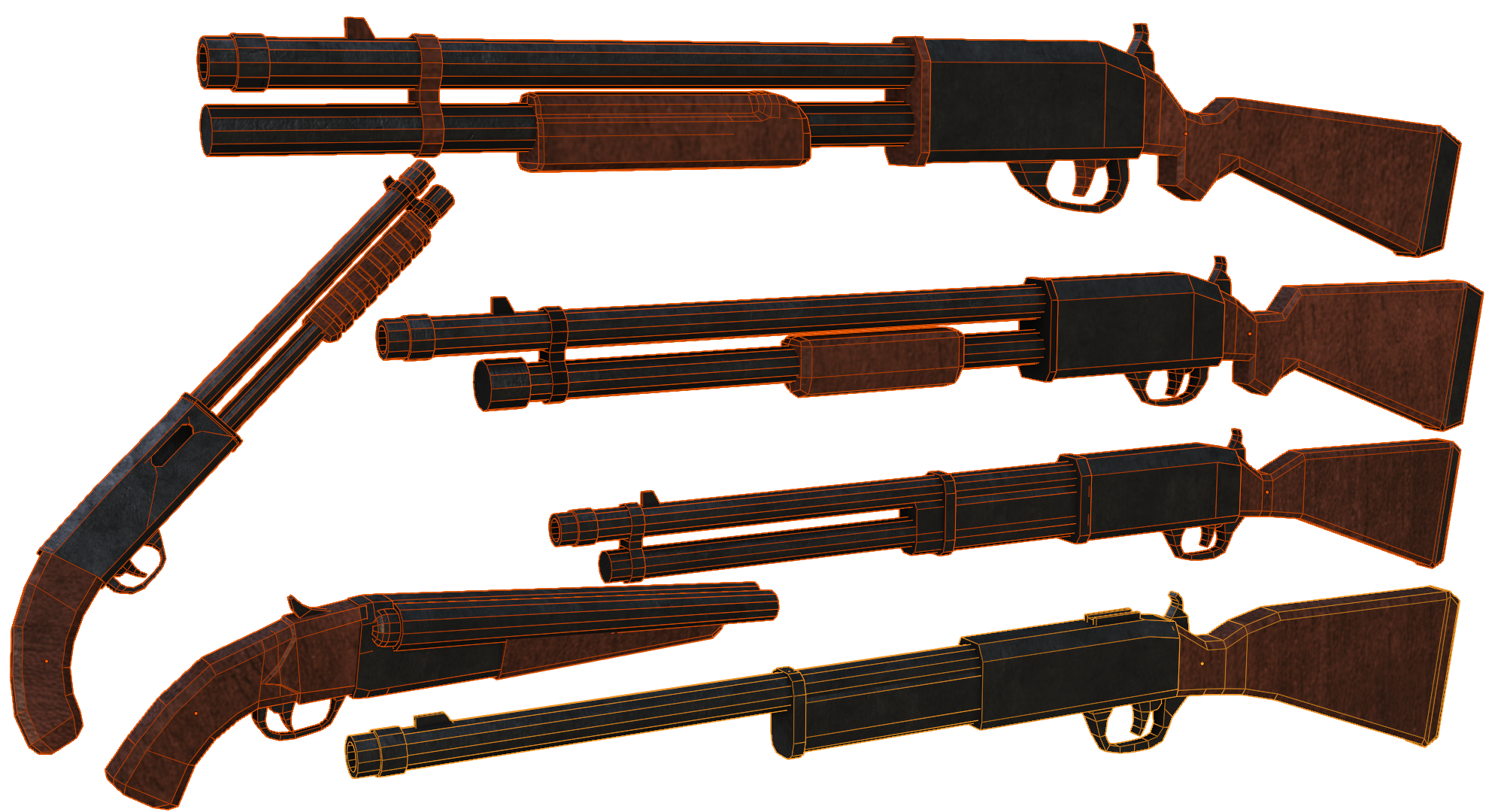 Weapon Guns Collection - Blender Market