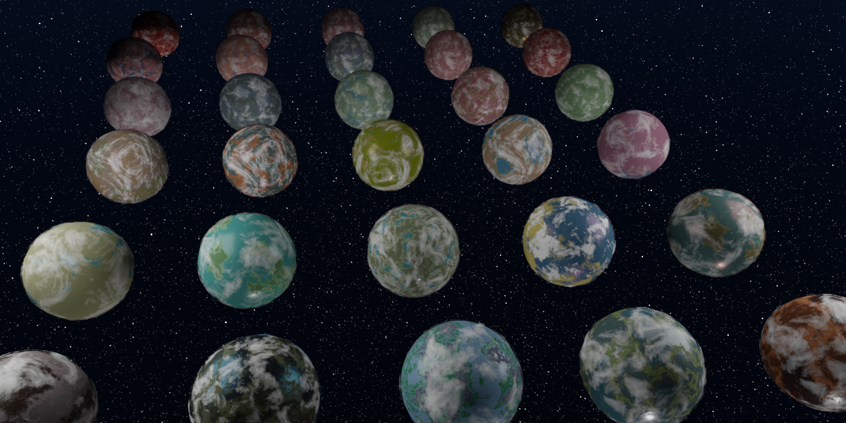 Procedural Planet Generator - Blender Market Procedural Planet Generator - Blender Market