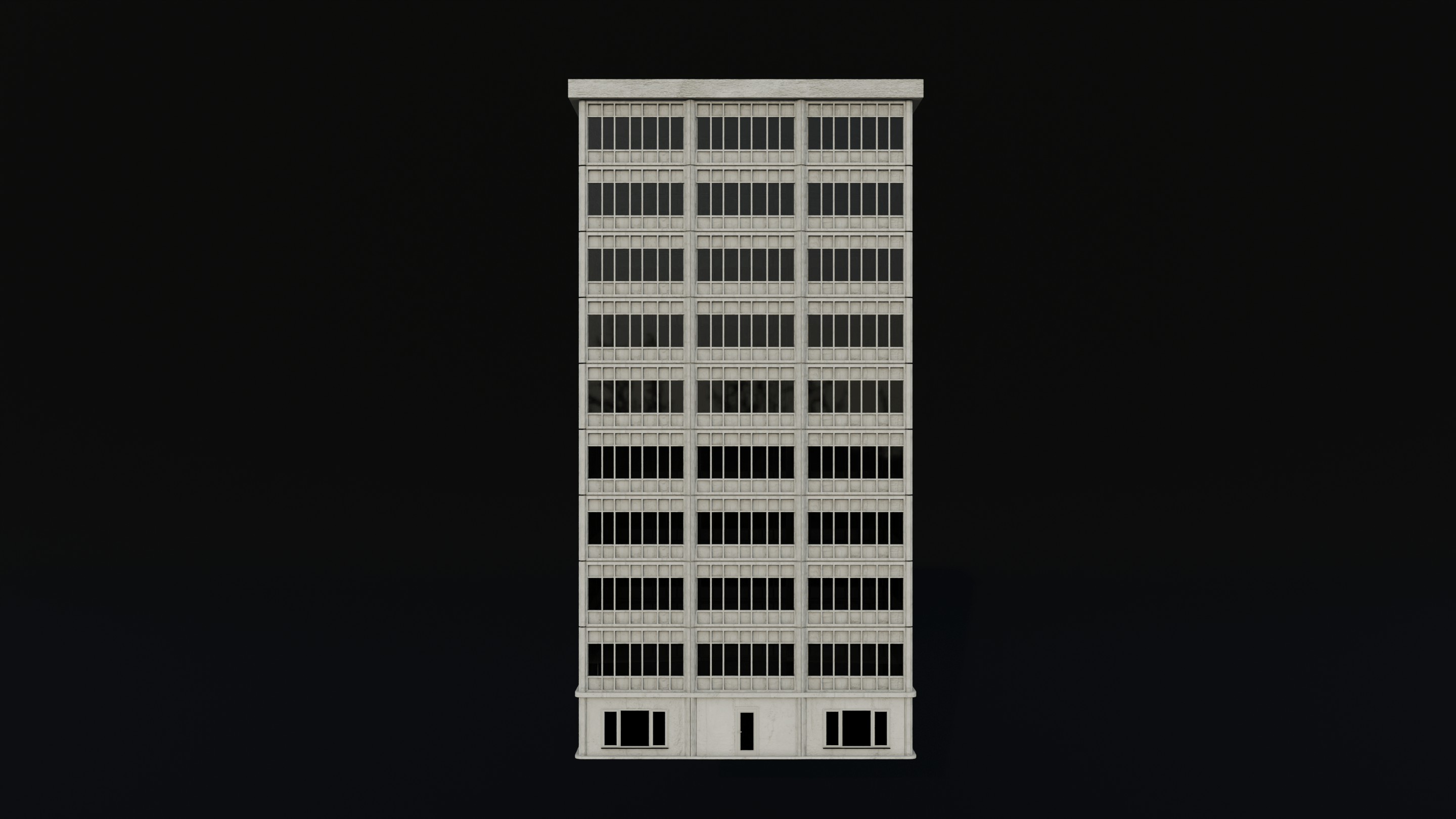 City Building Texture Map