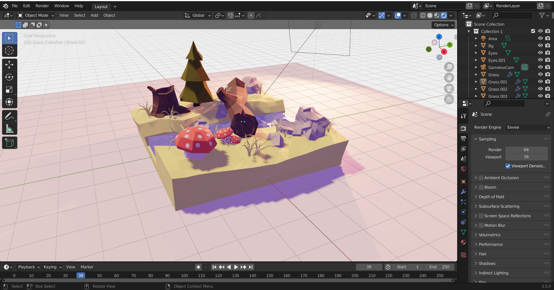 Low poly forest assets blender - Blender Market