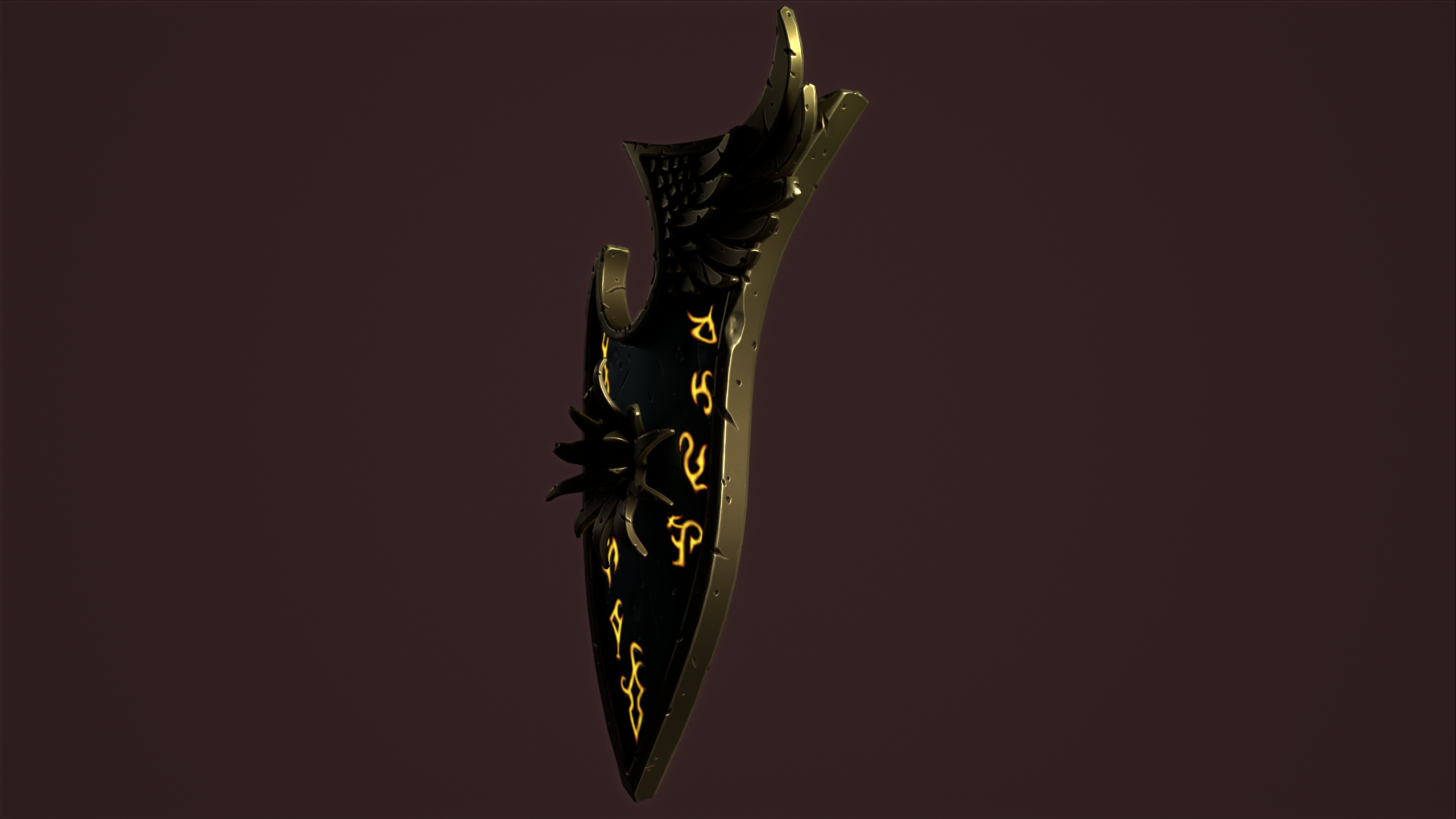 Rune shield - Blender Market