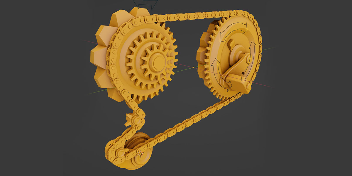 Mechanical rigs examples for reference and study - Blender Market