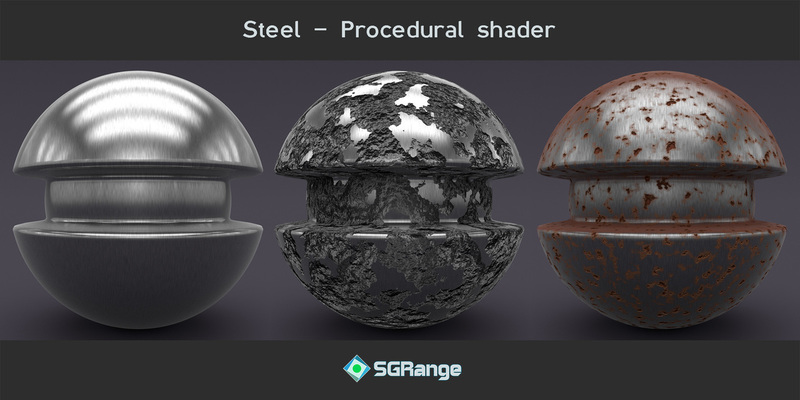 Steel - Cycles procedural shader v1.1 (Updated) - Blender Market