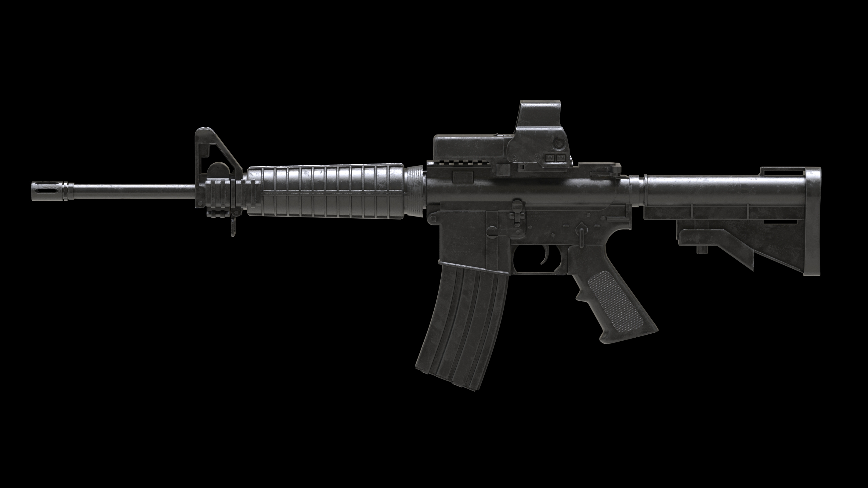 Colt Canada C8A1 Low Poly - Blender Market