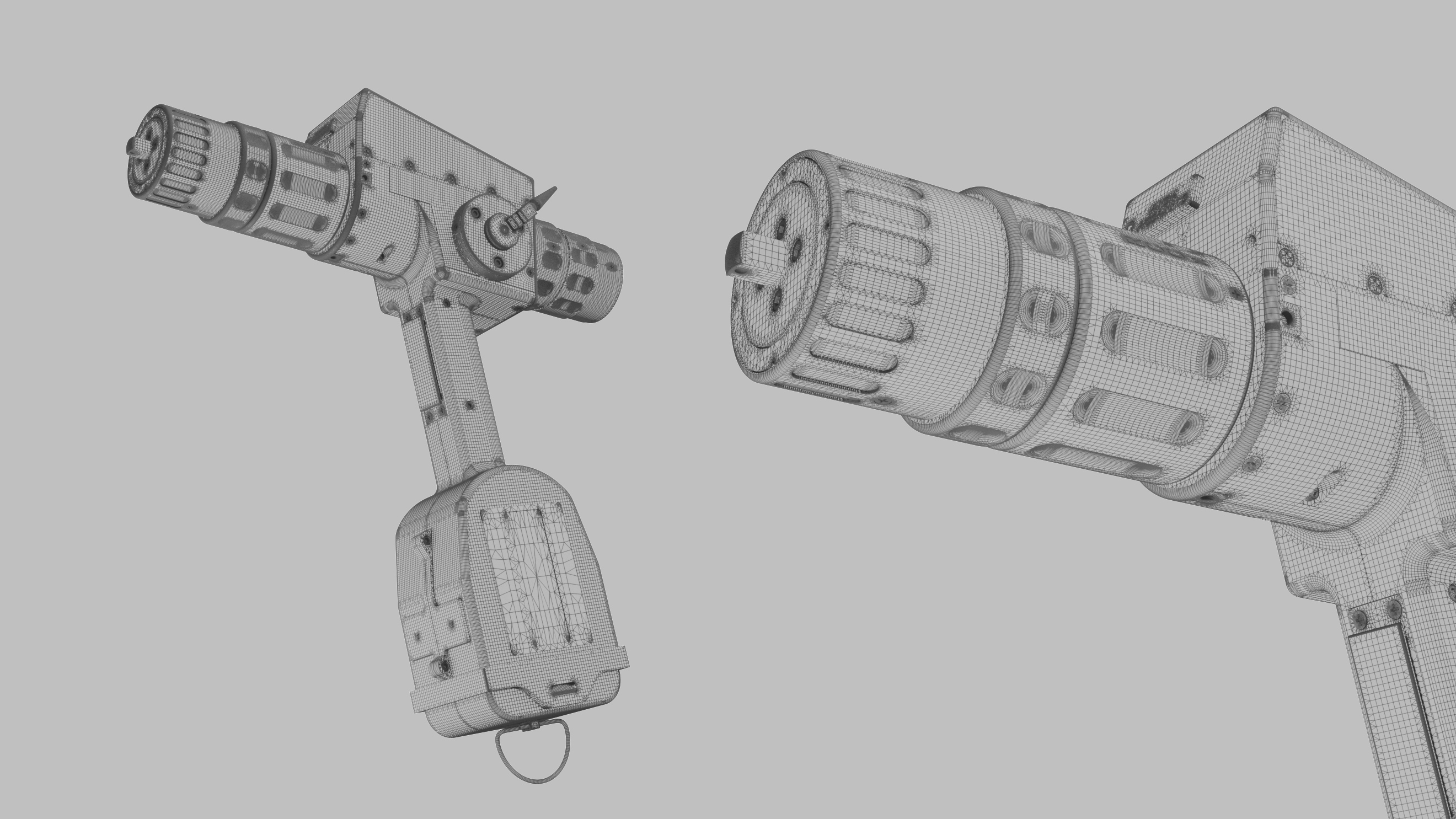 NASA EVA Pistol Grip Tool - HQ 3D model - Blender Market