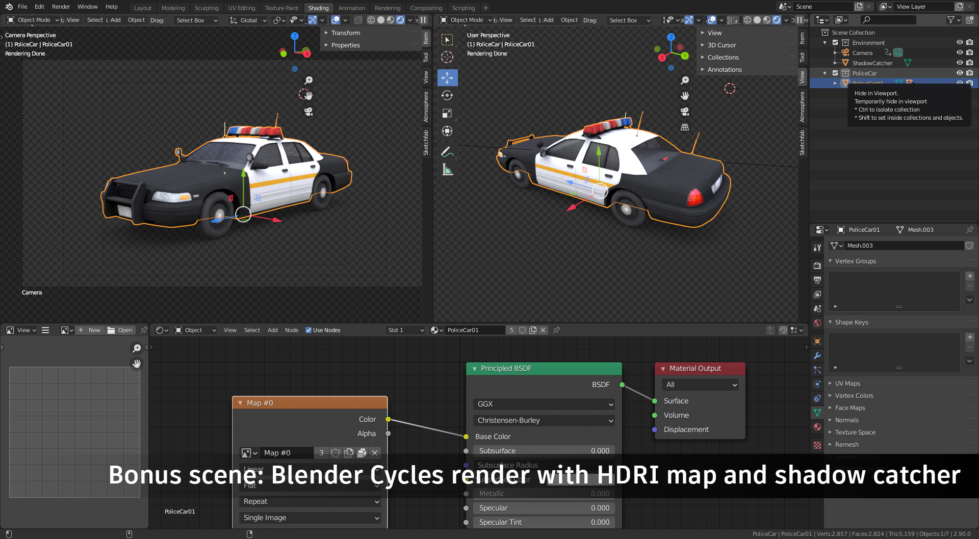 Police Car - Blender Market